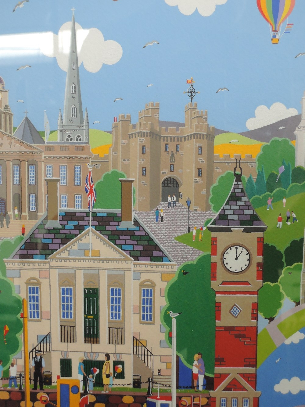 Chas Jacobs | Lancaster Montage Including Ashton Memorial, Town Hall ...