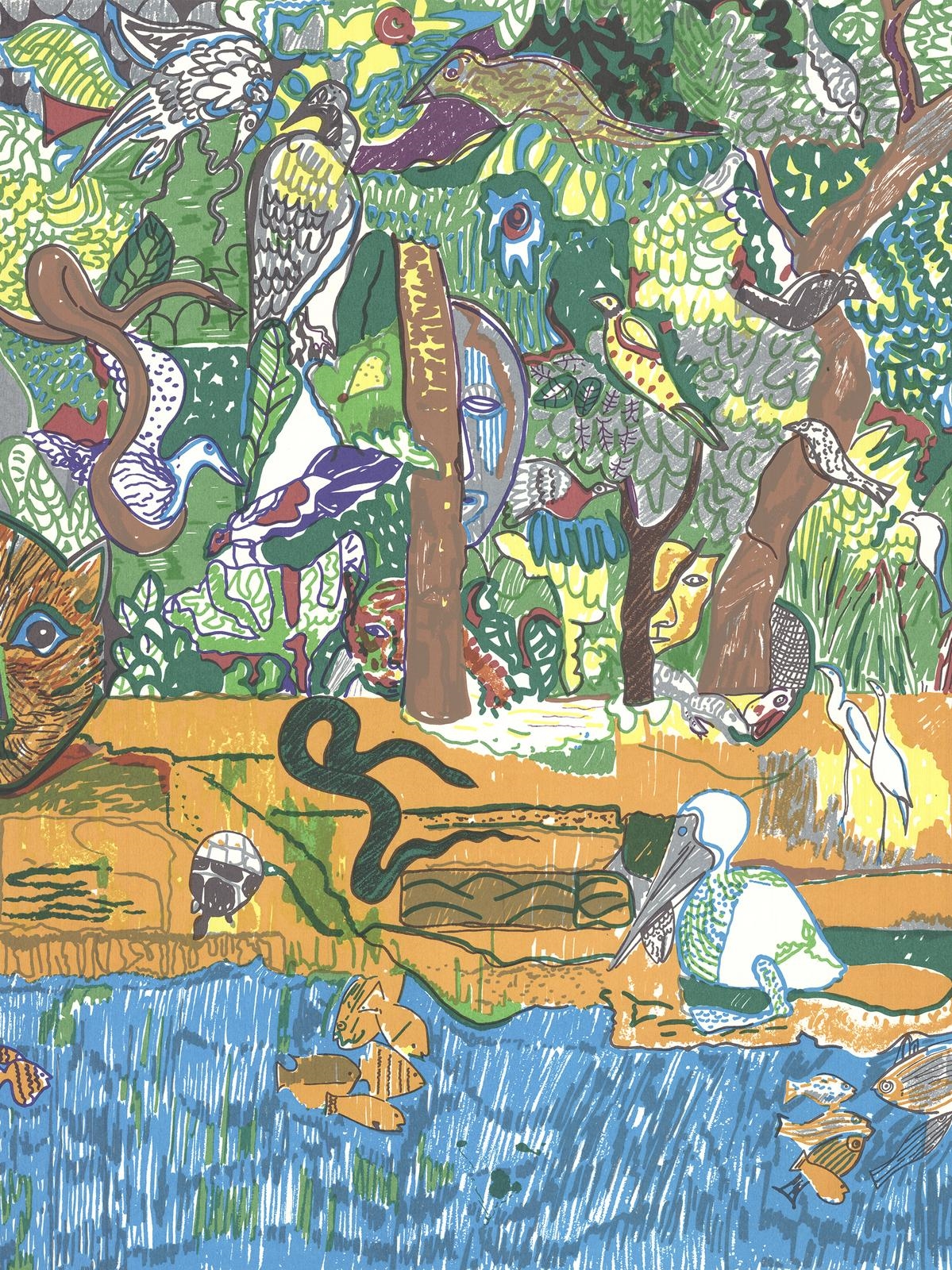 Andrew Slothower | Nature Scene (1981) | MutualArt