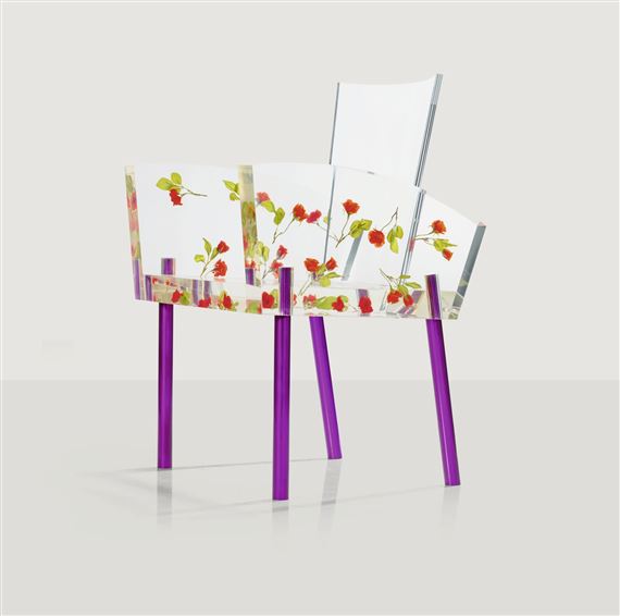 Shiro Kuramata | MISS BLANCHE CHAIR (1988) | MutualArt