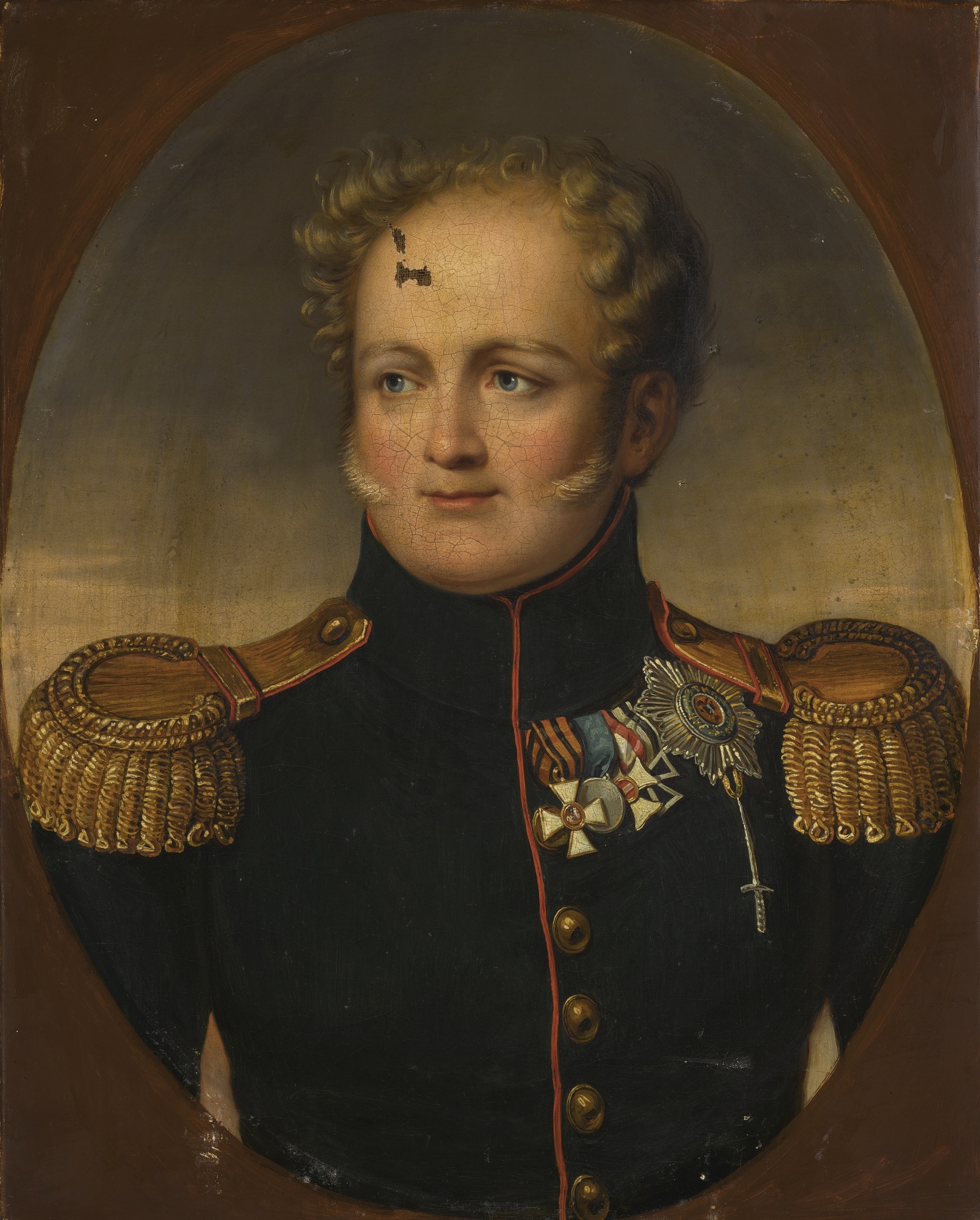 Russian School, 19th Century | portrait of emperor alexander i | MutualArt