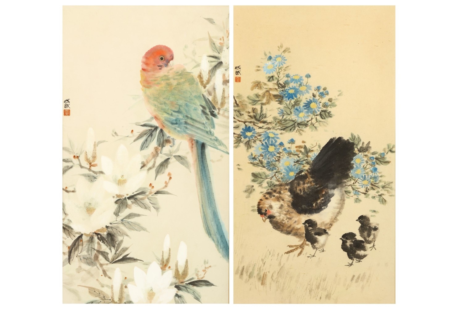 Cheng-Wu Fei | Bird and Flowers | MutualArt