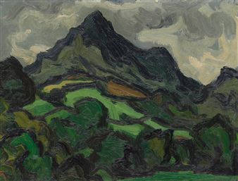 Kyffin Williams | Carreg Goch, Borth-y-Gest | MutualArt