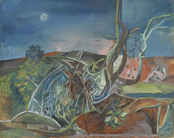 John Minton | Summer Landscape (1945) | MutualArt