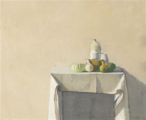 William Brooker | Gourds on a Cloth (1976) | MutualArt