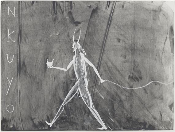 José Bedia | Nkuyo (1994) | MutualArt