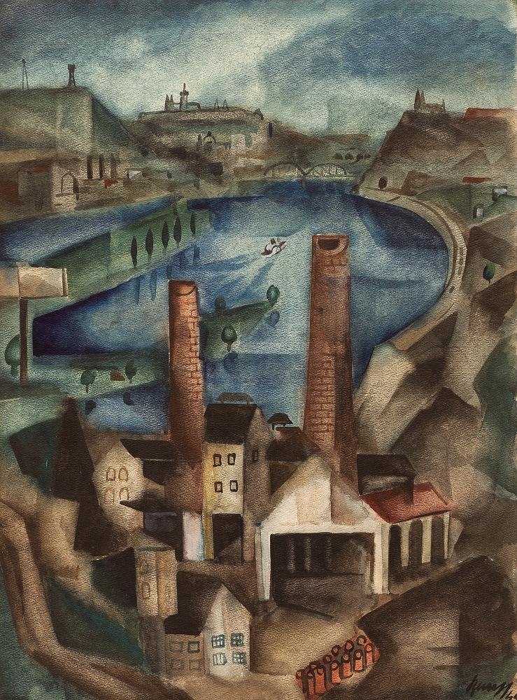 Vlastimil Benes | PRAŽSKÁ PERIFERIE (1945) | MutualArt