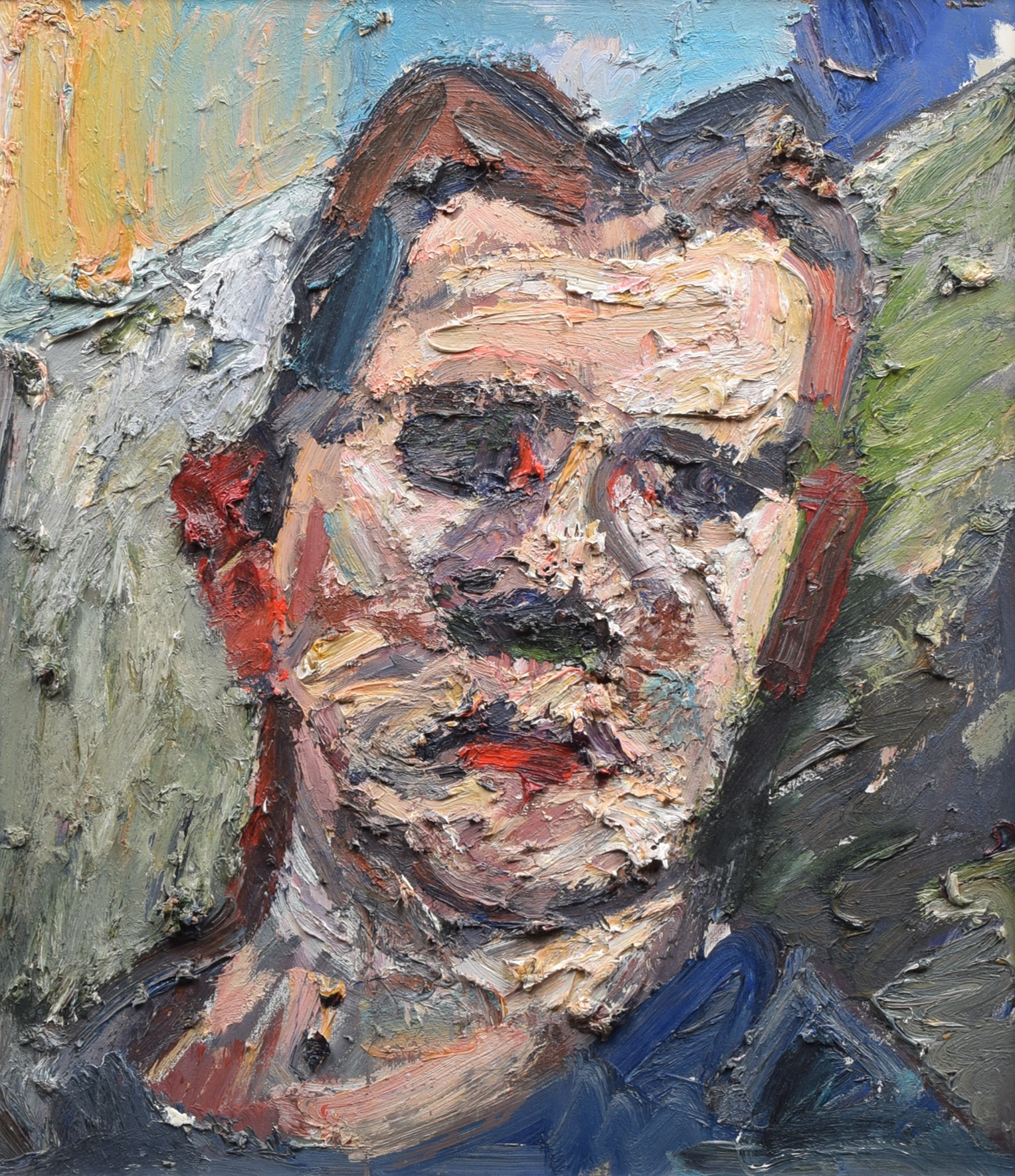 Adrian Johnson | Male portrait | MutualArt