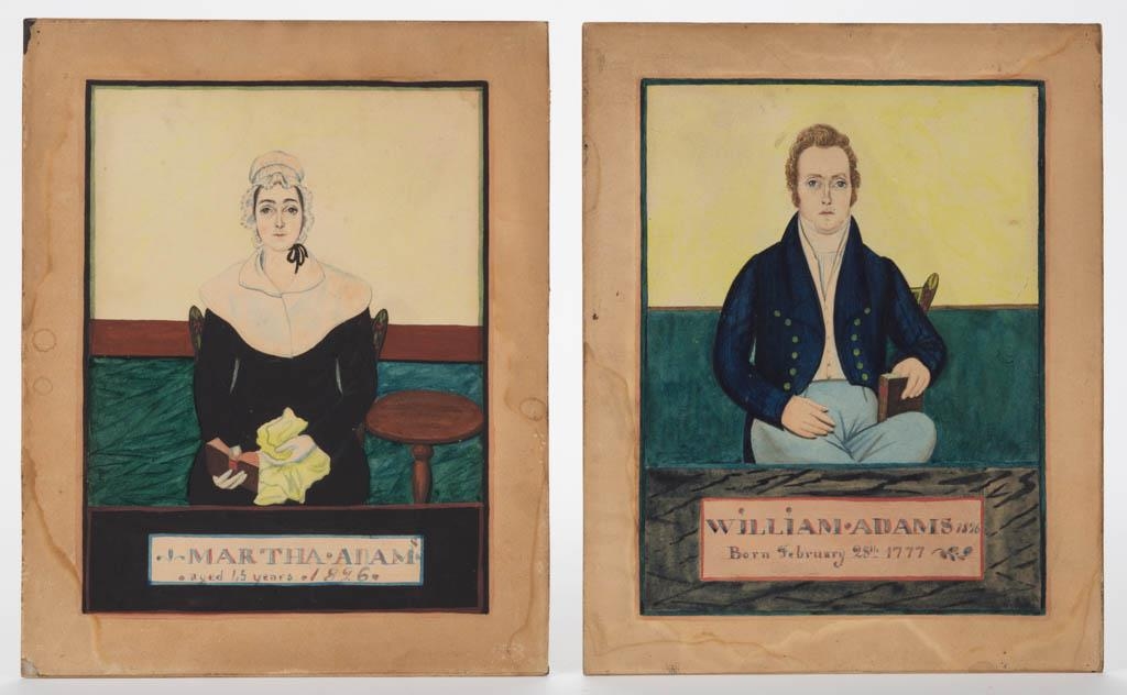 Guilford Limner | Folk art north carolina portraits | MutualArt