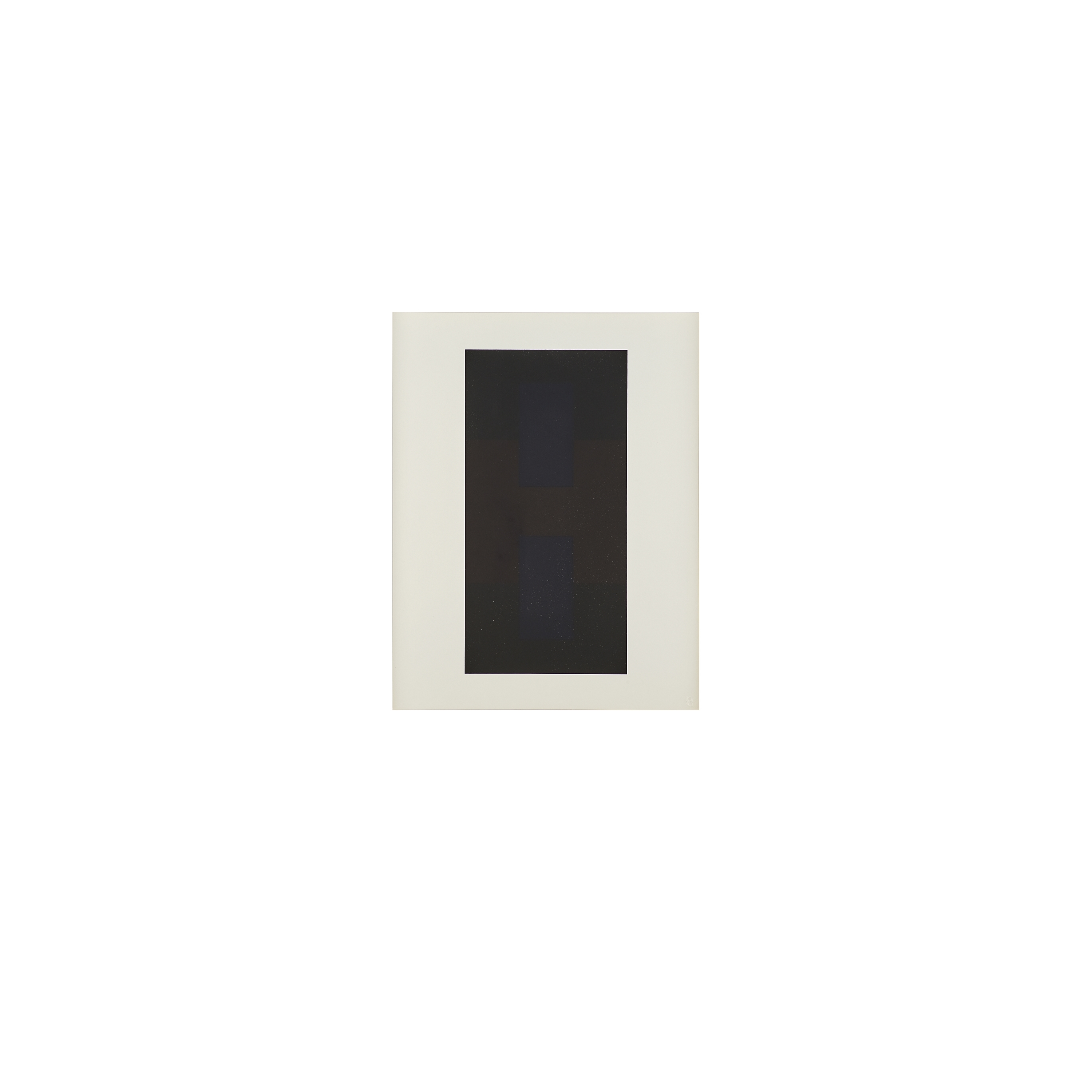 Ad Reinhardt | # 9 from Ten Screenprints by Ad Reinhardt (1966) | MutualArt