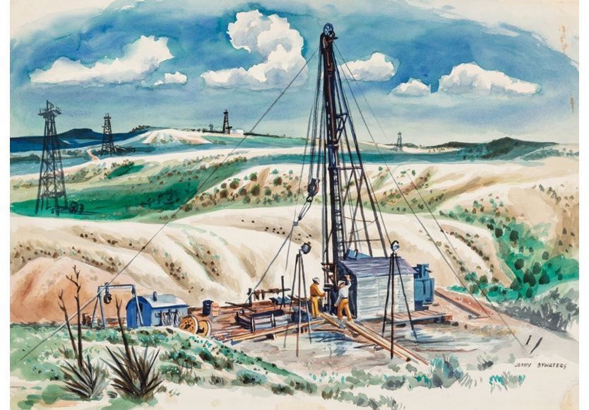 Jerry Bywaters | Spudder in the Panhandle, The Humble Way interior ...