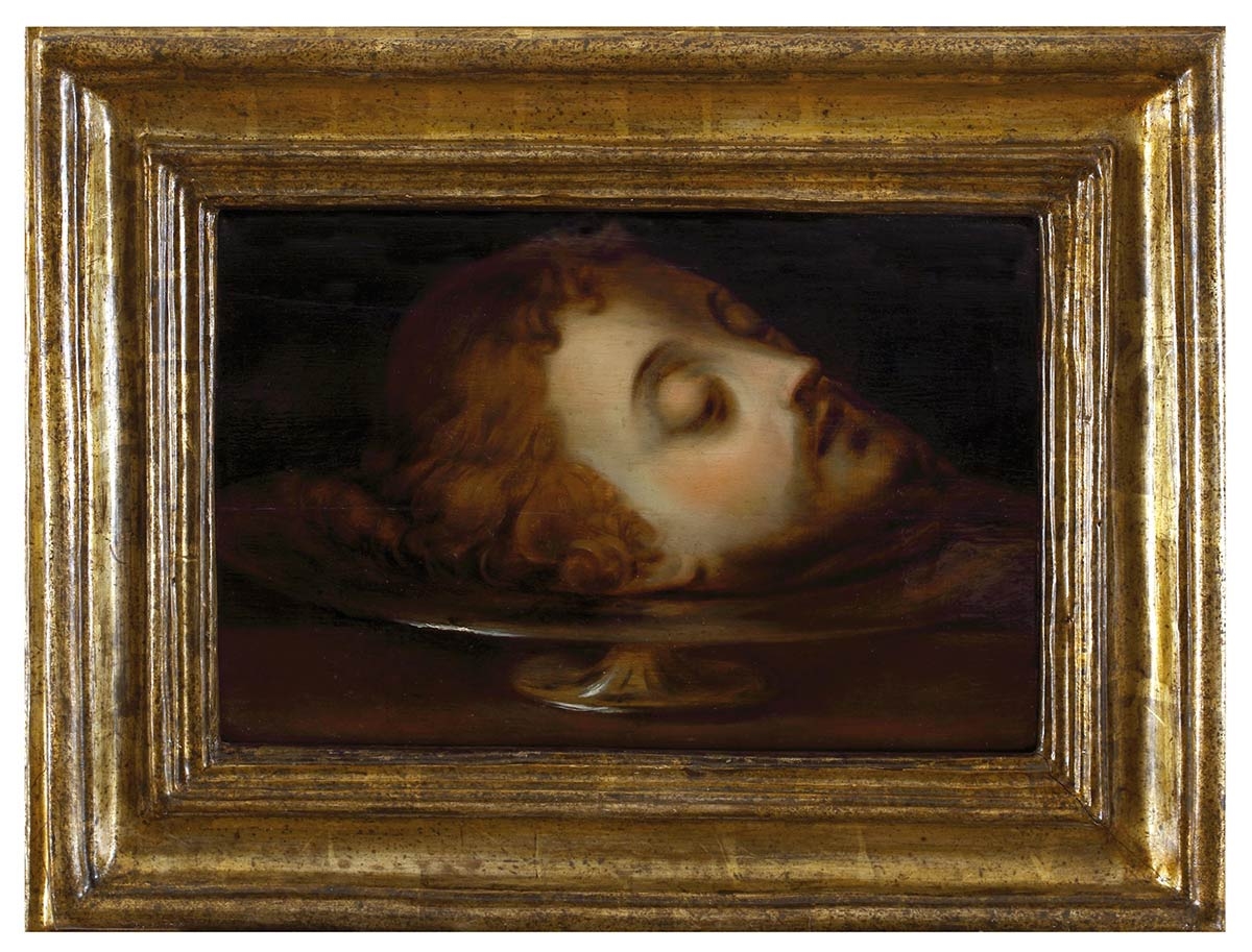 Andrea Solario | Head of John the Baptist | MutualArt