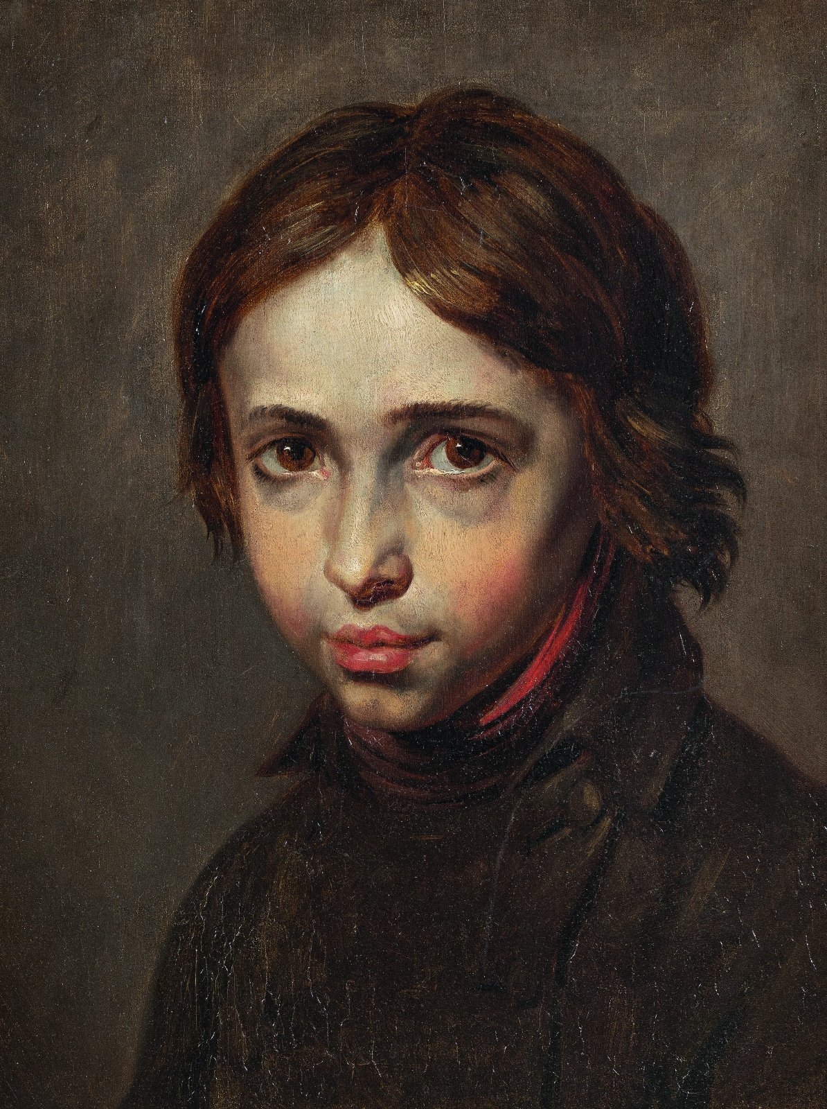 Martin Drolling | Portrait d’un jeune garçon | MutualArt