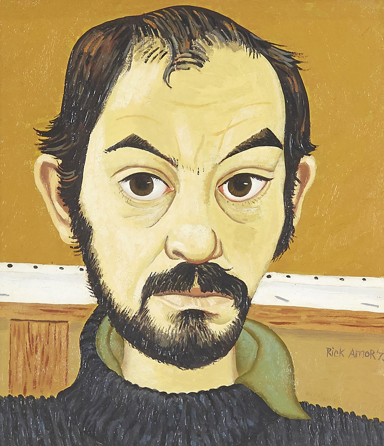 Rick Amor | Self Portrait (1973) | MutualArt