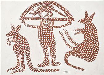 Jack Dale | Wandjinas - Minjil Ridi | MutualArt