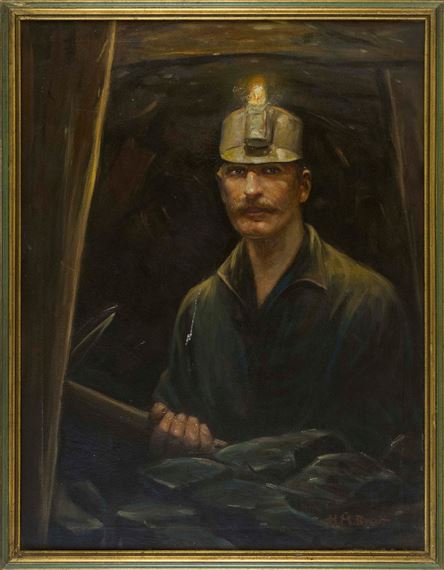 Harold Mathews Brett | The Coal Miner | MutualArt