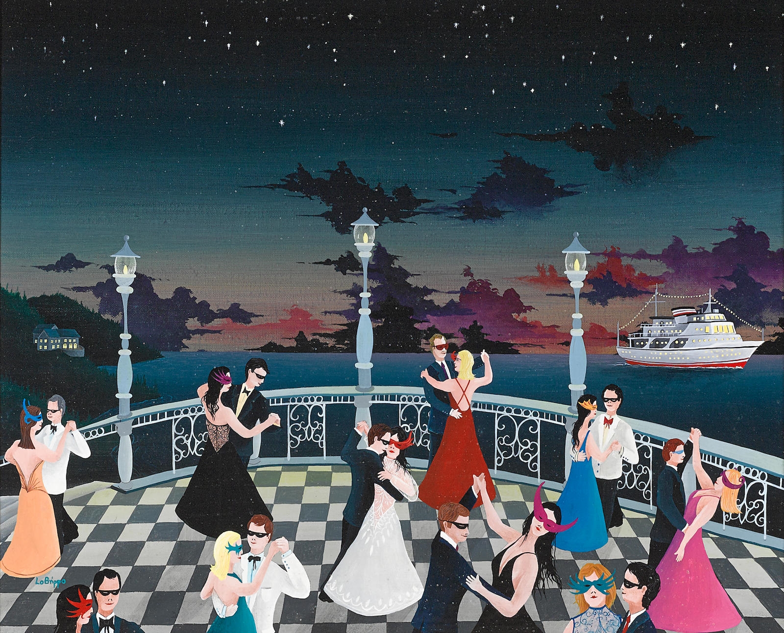 Robert LoGrippo | Masked Ball | MutualArt