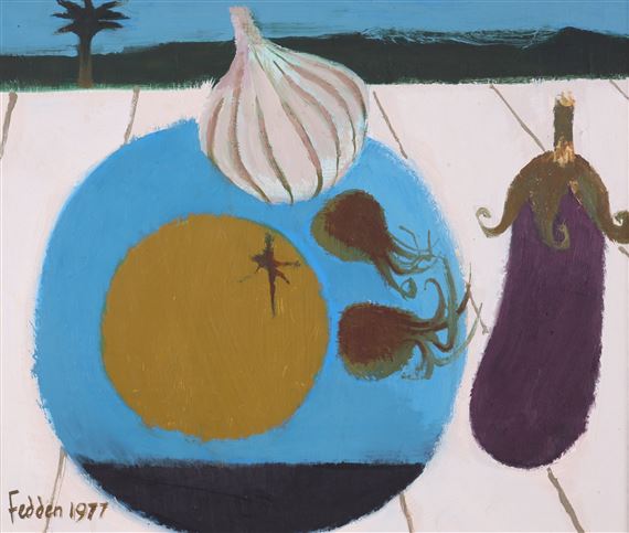 Mary Fedden | Green Palms (1972) | MutualArt