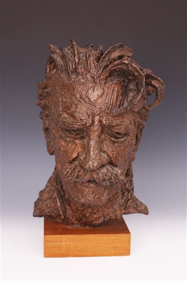 Thomas Bayliss Huxley-Jones | Portrait of Albert Schweitzer | MutualArt