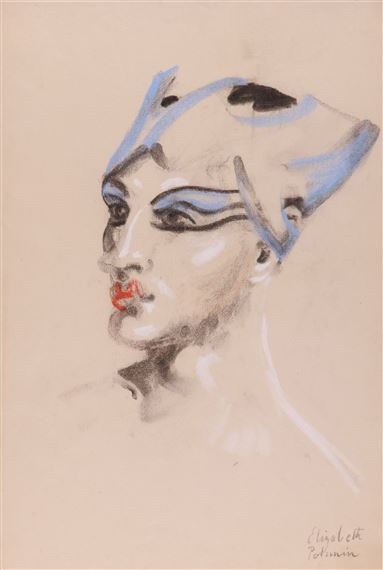 Elizabeth Polunin | Portraits of Ida Rubinstein, Patti Chanova in ...