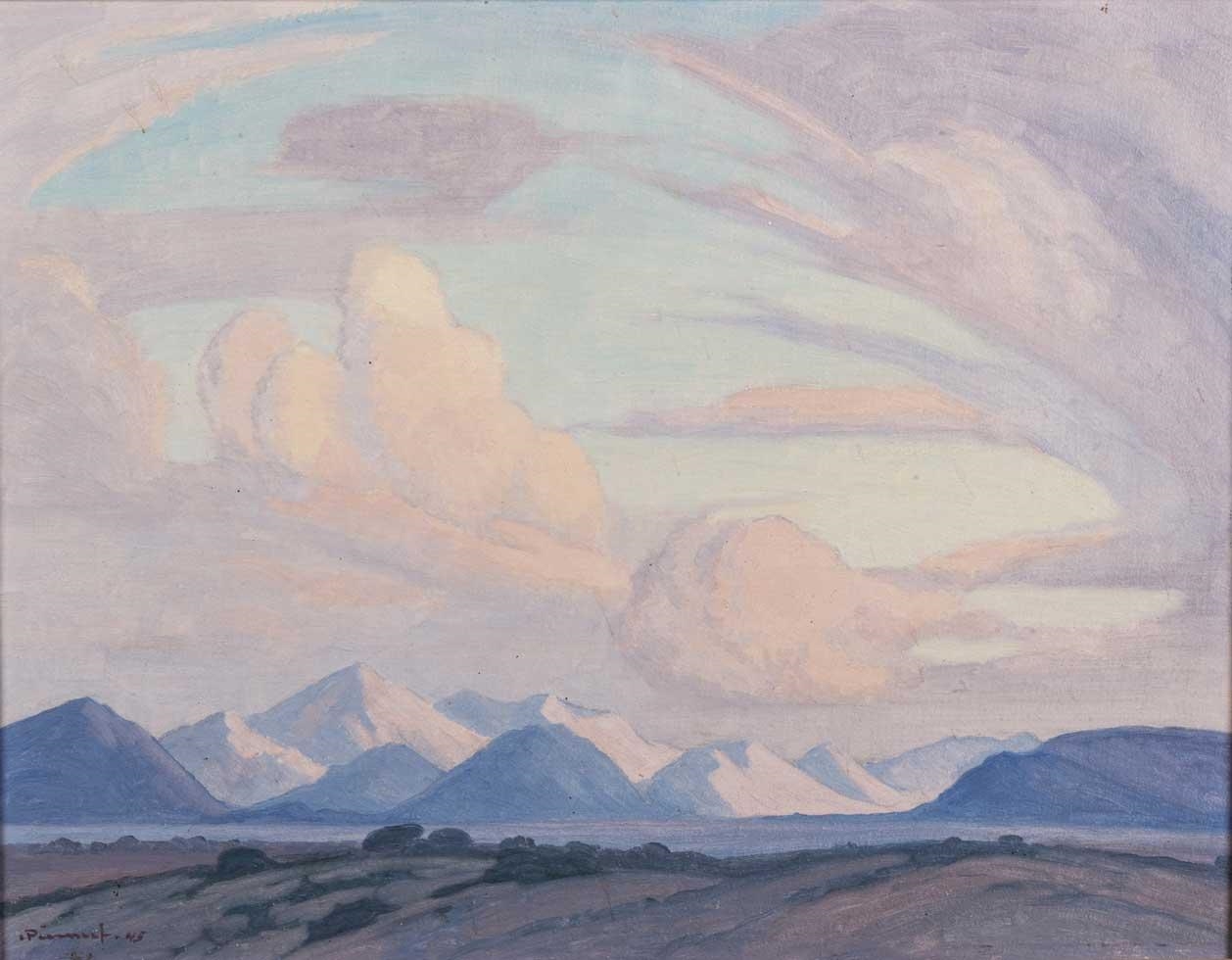 Jacob Hendrik Pierneef | LANDSCAPE WITH CLOUDS | MutualArt