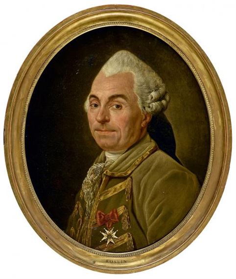 French School, 19th Century | Portrait de Messire Louis de Courdemer ...