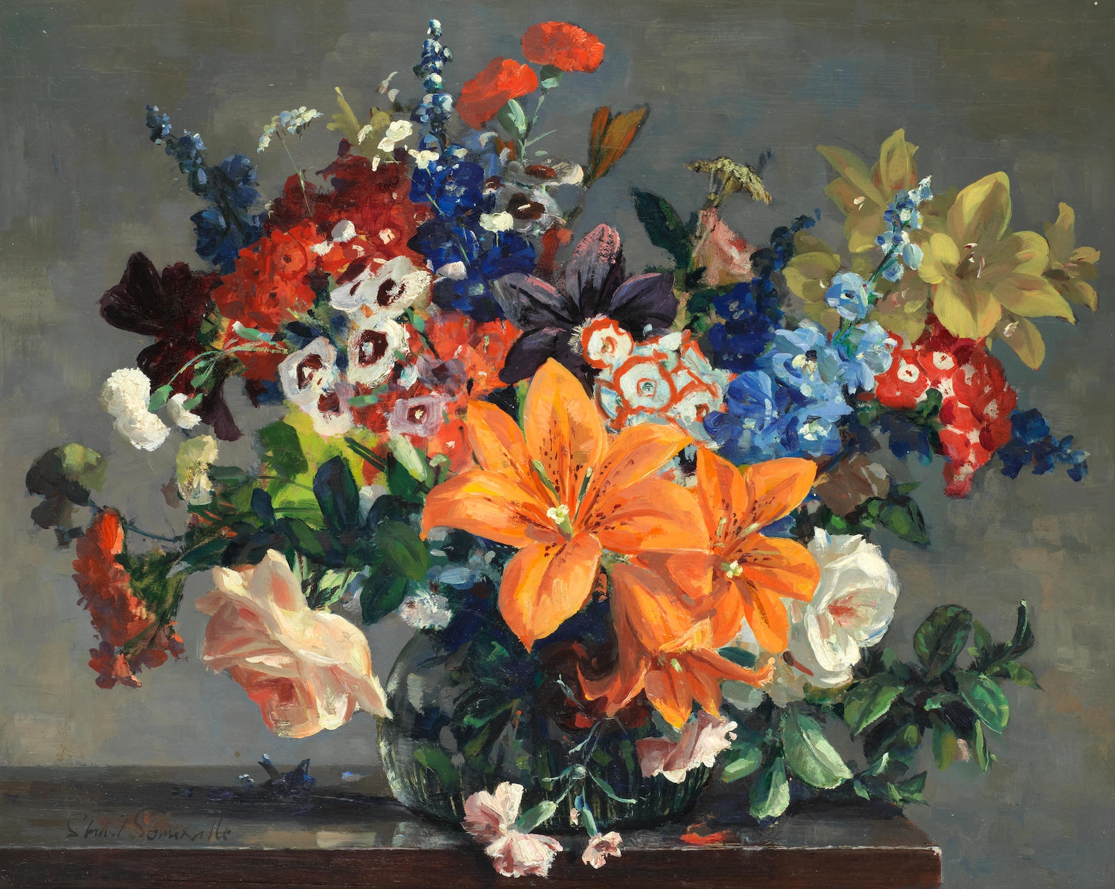 Stuart Scott Somerville | Still Life of Flowers | MutualArt