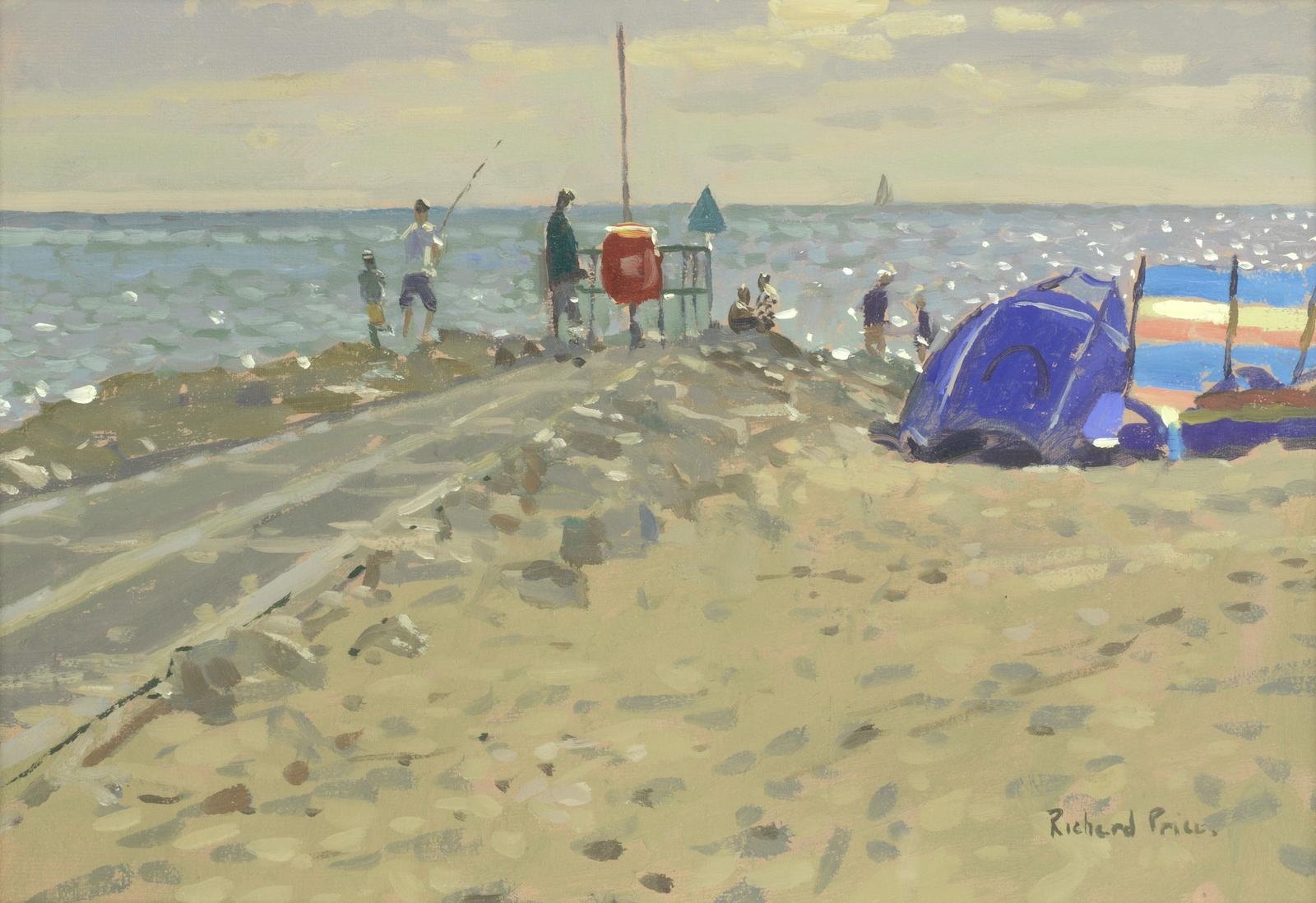 Richard Price | Sandbanks, Fisherman | MutualArt