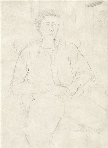 John Minton | Portrait of David Tindle | MutualArt