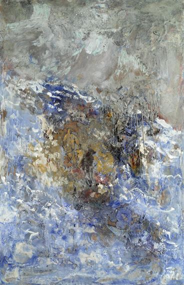 Terry Setch | Man, Dog, Sea (2014) | MutualArt