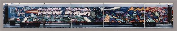 Henry Chalfant | 5 Works: Vulcan and Koor (Artrain Graffiti Train ...