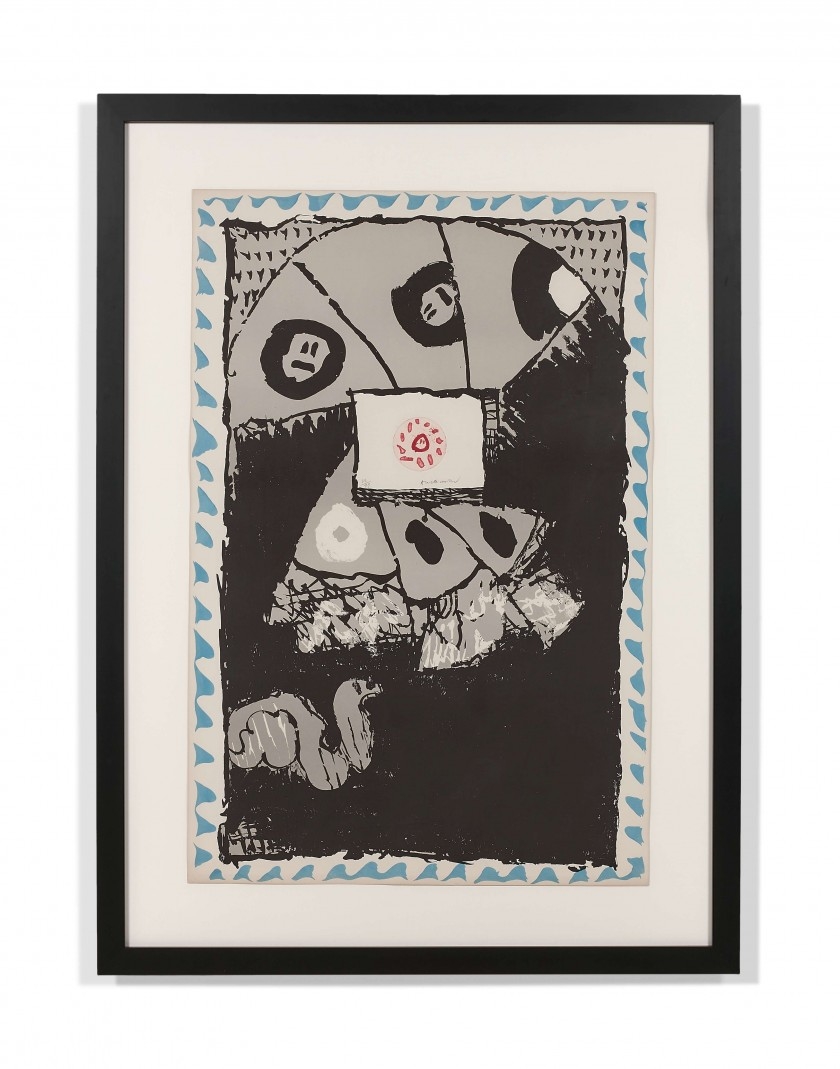 Pierre Alechinsky | Frontière Naturelle (1976) | MutualArt