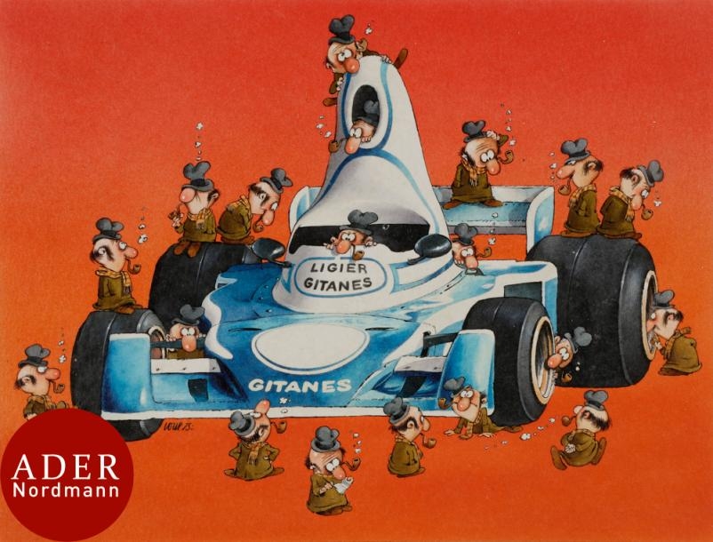 Jean-Jacques Loup | La Ligier JS5 (1975) | MutualArt