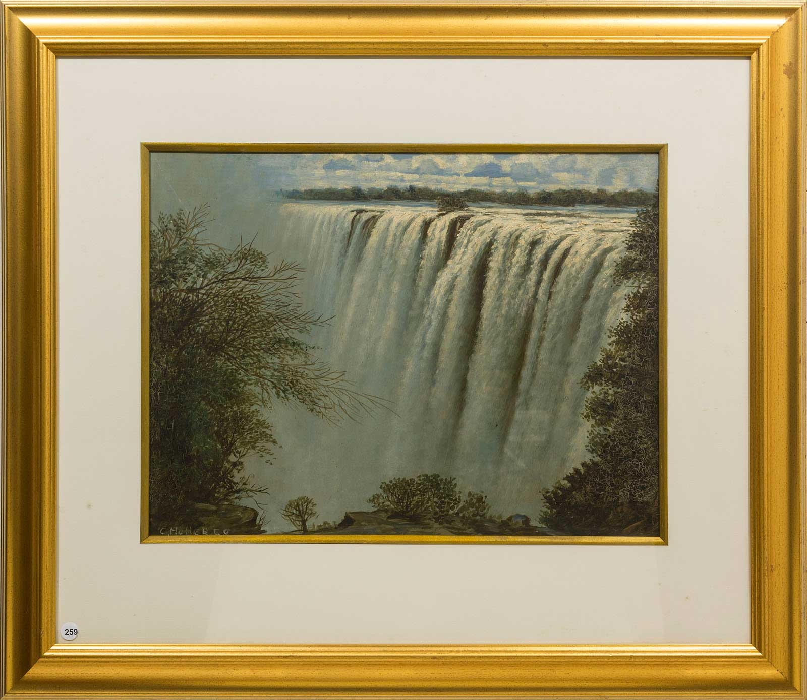 Moller Charl | Victoria Falls (1958) | MutualArt