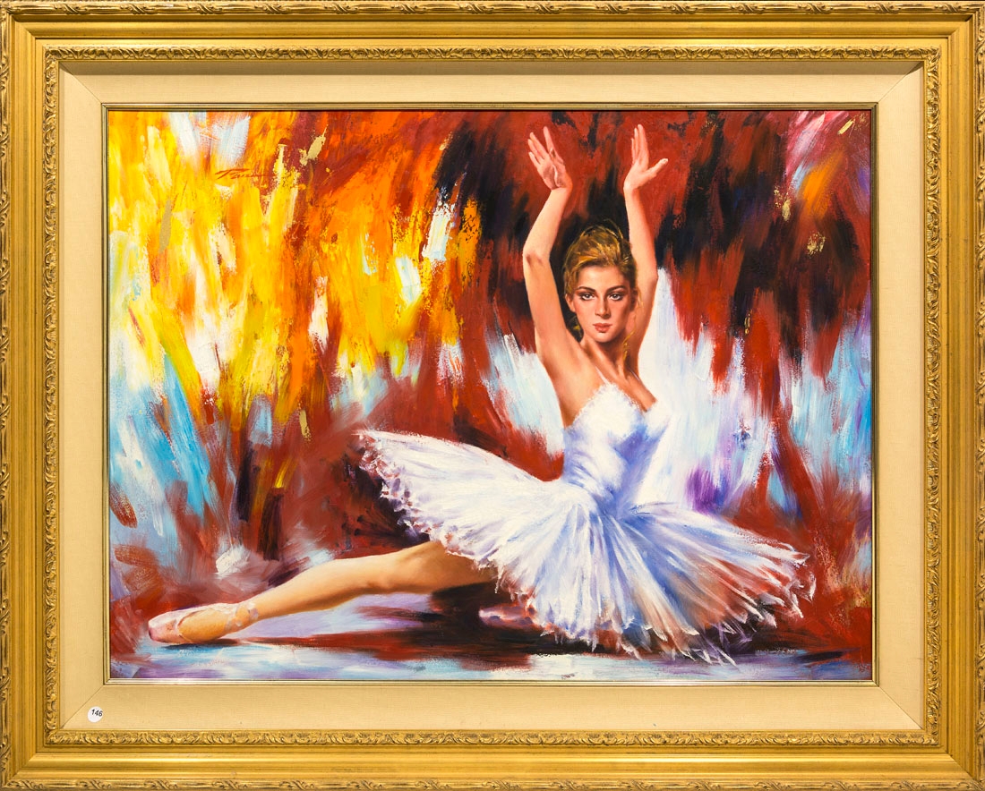 Stephen Pan | Ballerina in Pose | MutualArt