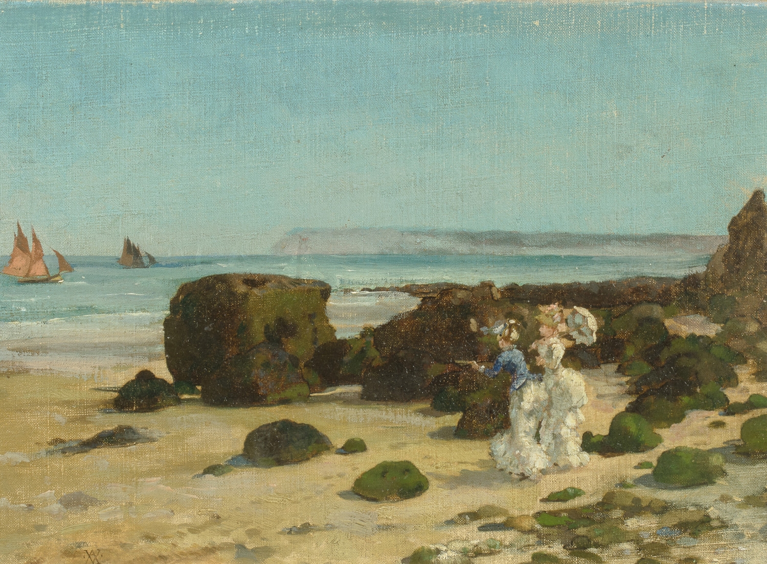 Louis-Auguste Veillon | Bord de mer | MutualArt