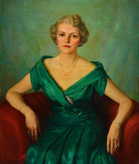 Adam Sheriff-Scott | Portrait of a lady | MutualArt