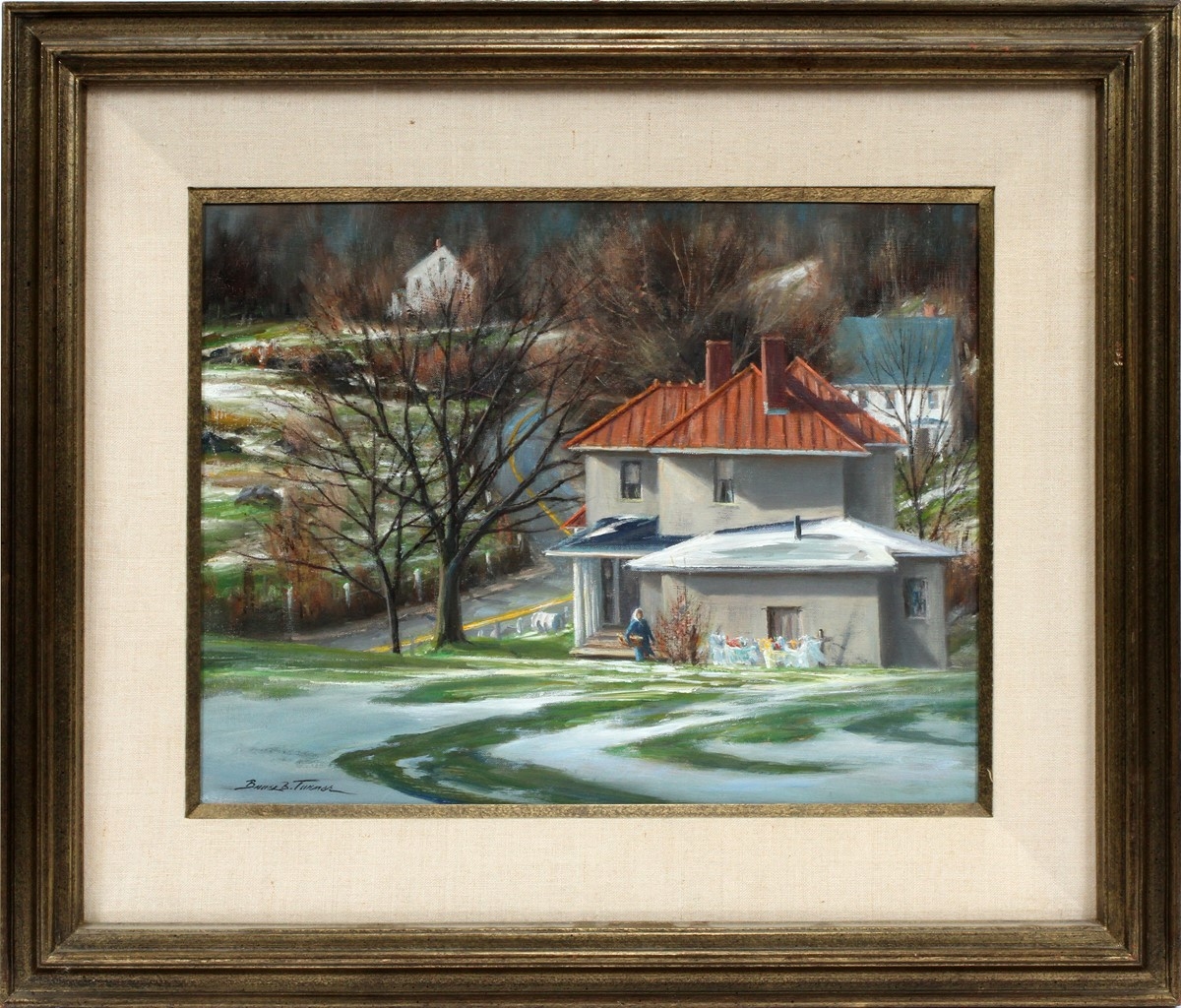 Bruce Backman Turner | NEW ENGLAND VILLA | MutualArt
