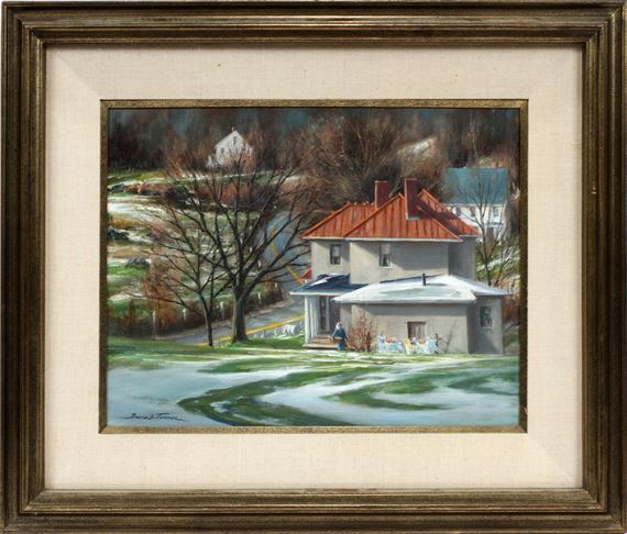 Bruce Backman Turner | NEW ENGLAND VILLA | MutualArt