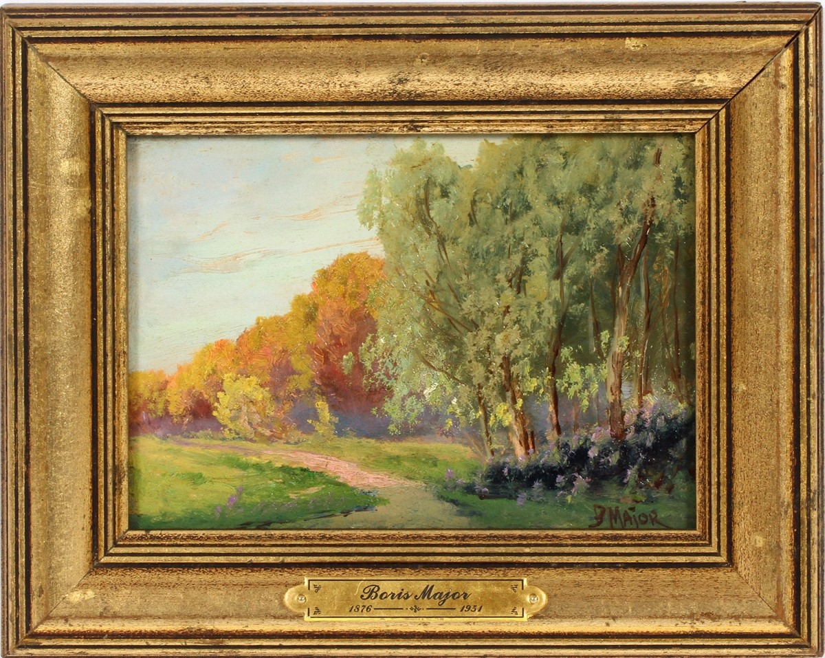 Boris B. Major | EARLY FALL LANDSCAPE | MutualArt