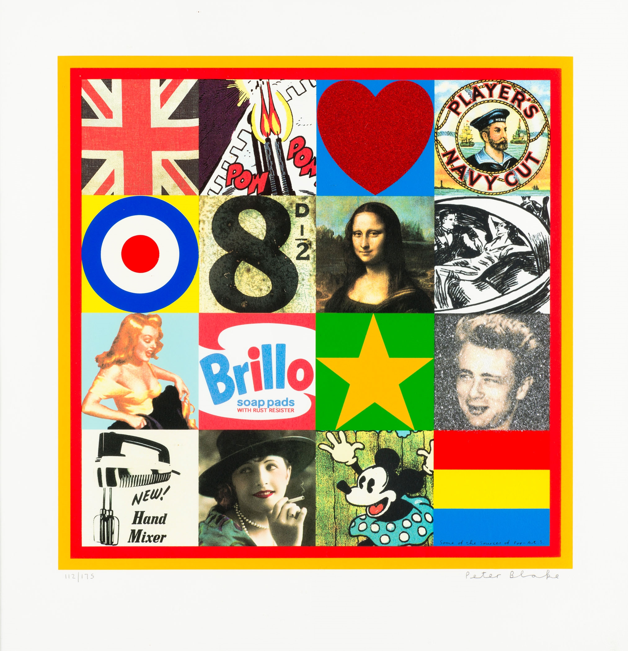 Peter Blake | Some of the Sources of Pop-Art 5 | MutualArt
