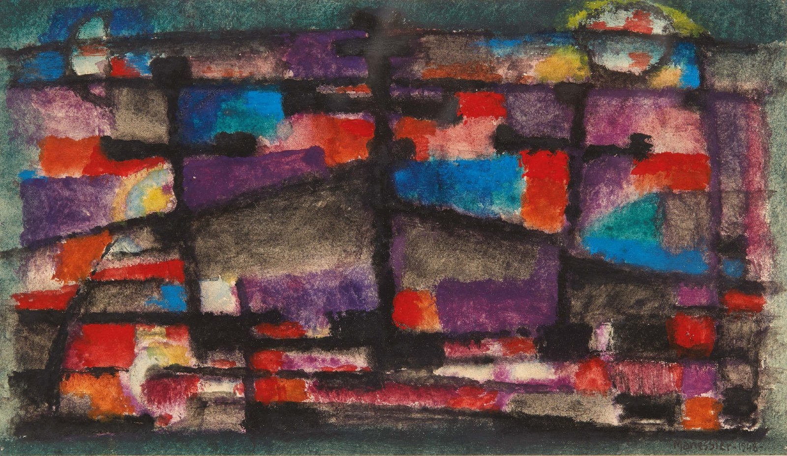 Alfred Manessier | Composition, 1949 (1949) | MutualArt