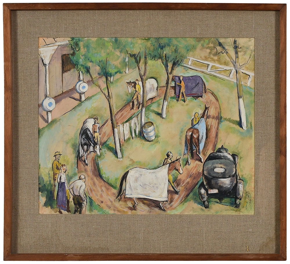 Lew Davis | Saratoga # 4 (1933) | MutualArt