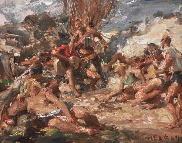 Ivor Hele | Portrait of June (1961) | MutualArt