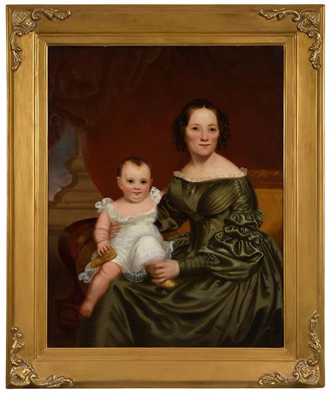 Bass Otis | Mother and Child (1838) | MutualArt