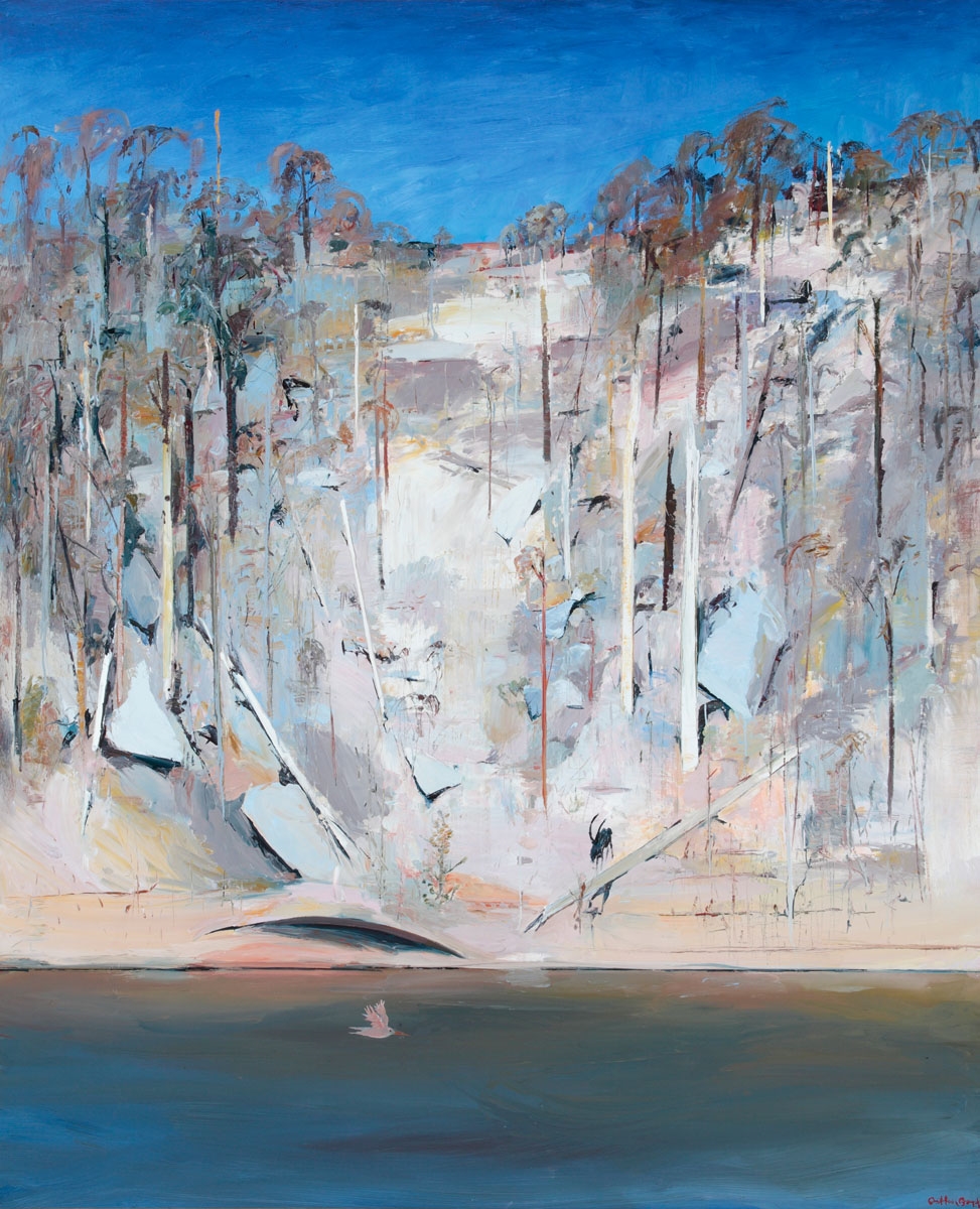 Arthur Boyd | Shoalhaven Landscape – Australian Scapegoat (1987 ...