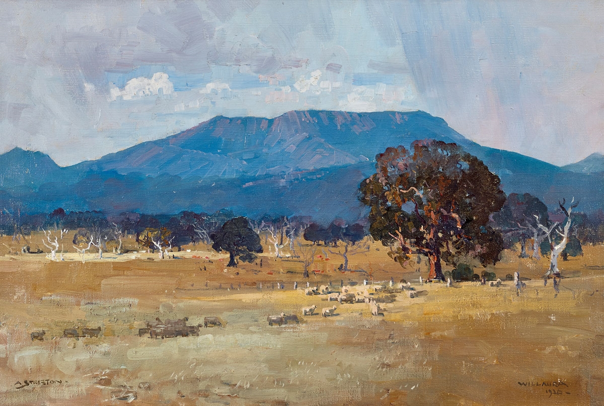 Arthur Streeton | Mt. William (Land of the Golden Fleece) (1926 ...