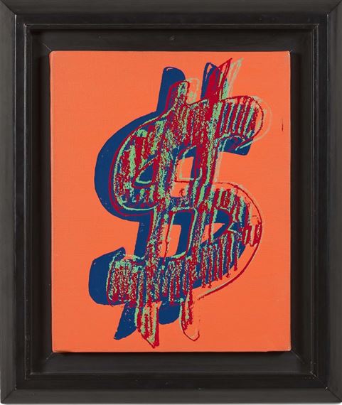 Andy Warhol | DOLLAR SIGN (1982) | MutualArt