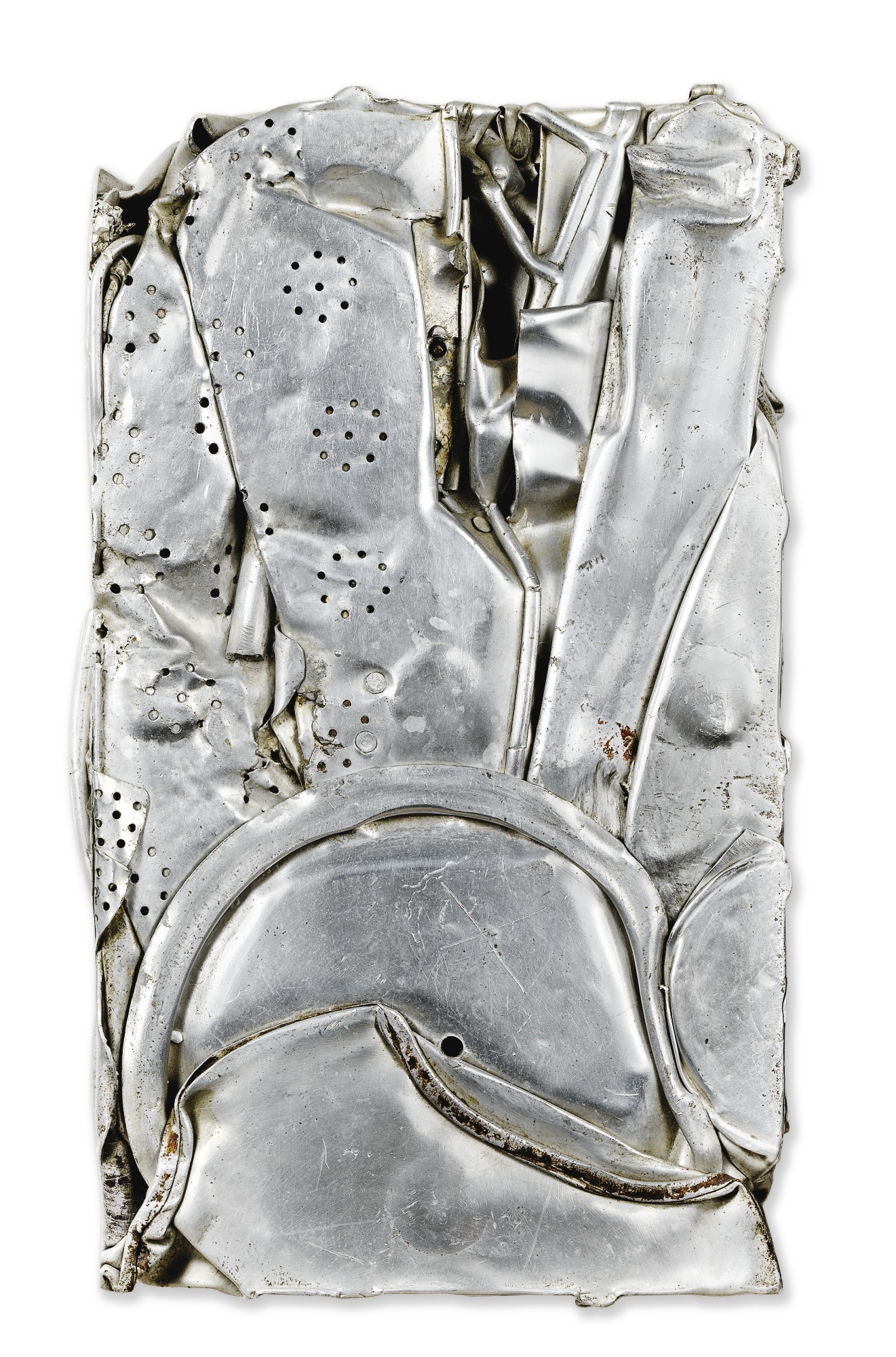 César Baldaccini | COMPRESSION MURALE (1970) | MutualArt