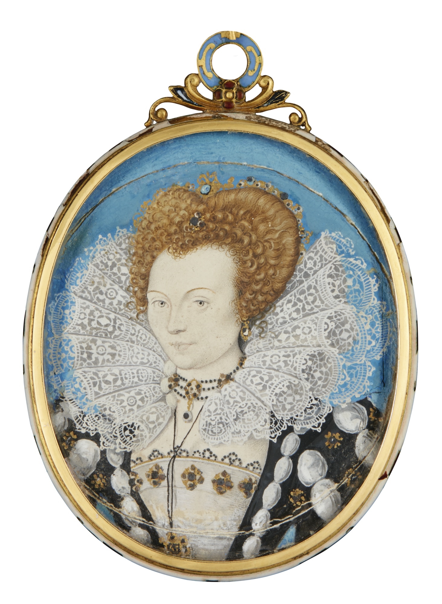 Nicholas Hilliard | Portrait of a lady (1581) | MutualArt