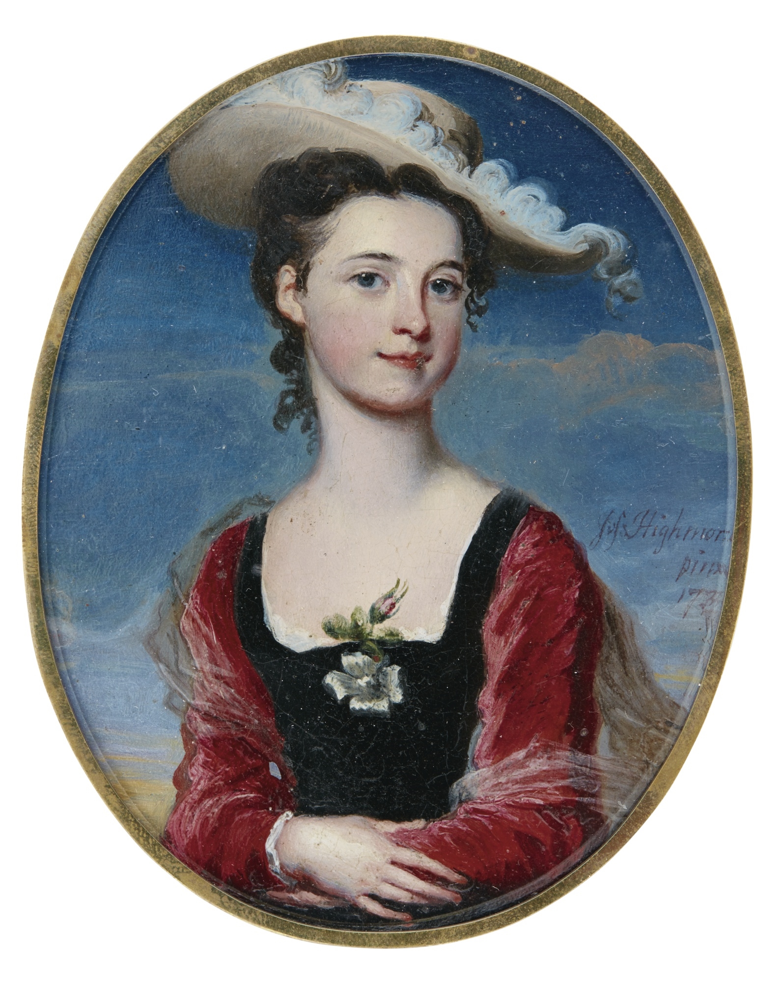 Joseph Highmore | PORTRAIT OF A LADY (1732) | MutualArt